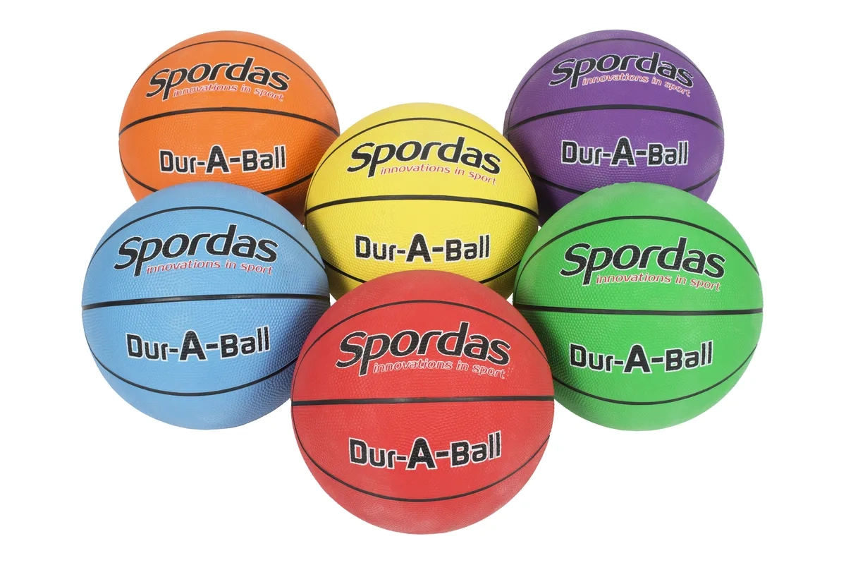 Megaform | Set of 6 Spordas Dur-A-Ball Basketballs